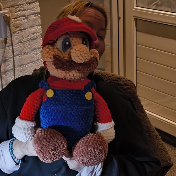 Super Mario Crochet Pattern PDF - Plush - Amigurumi- Tutoriel - US ...