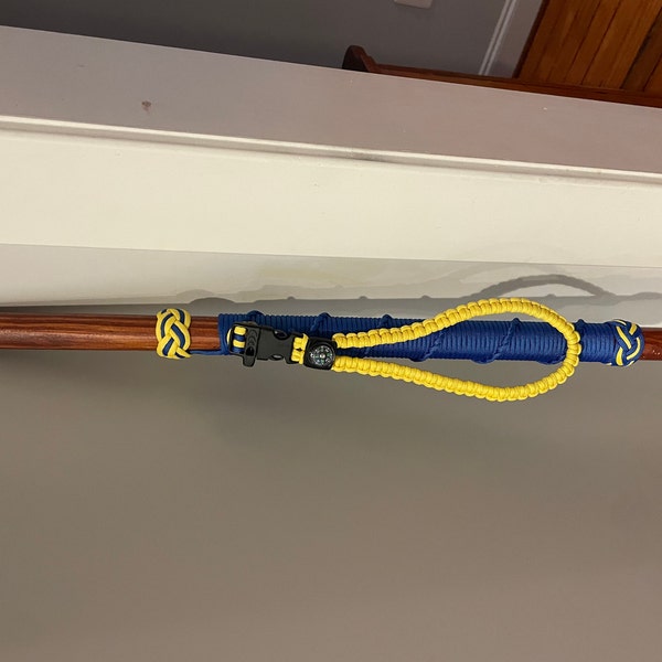 Customized Hiking Staff / Walking Stick - Your Color Choice! Made to ...