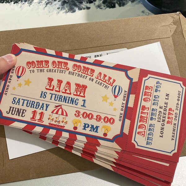 Vintage Circus Carnival Diaper Raffle Game, JPG & PDF Instant Download ...