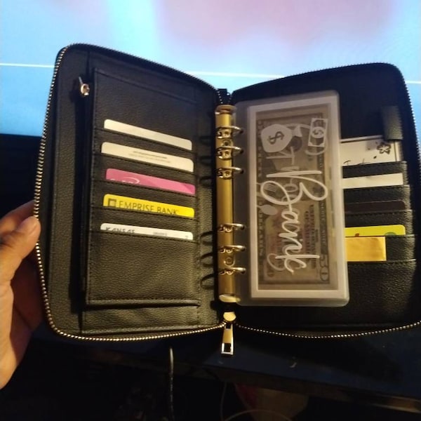 A6 Binder Budget Wallet A6 Zippered Binder Budget Binder Budget Wallet ...