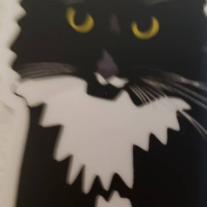 Tuxedo Cat Sticker - Etsy