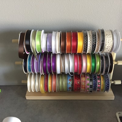 Ribbon Holder, Spool Holder, Washi Tape Holder, Washi Storage, Ribbon ...