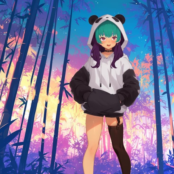 Ready to Use Vtuber, Brown Bear Girl / Premade & Presetup Model, Ready ...