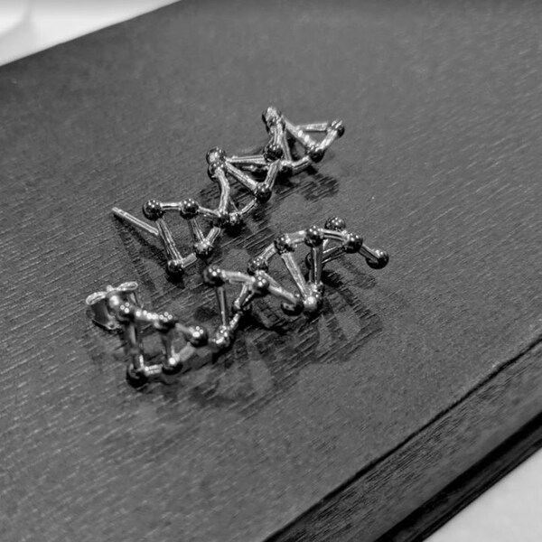 DNA Destiny 3D DNA Double Helix Ring, Unique Thumb Ring, Science ...