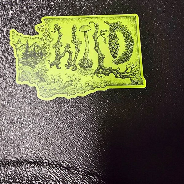 Wandering Ent Art Sticker - Etsy