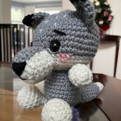 PATTERN: Wilson the Wolf Pup Crochet Wolf Pattern - Etsy