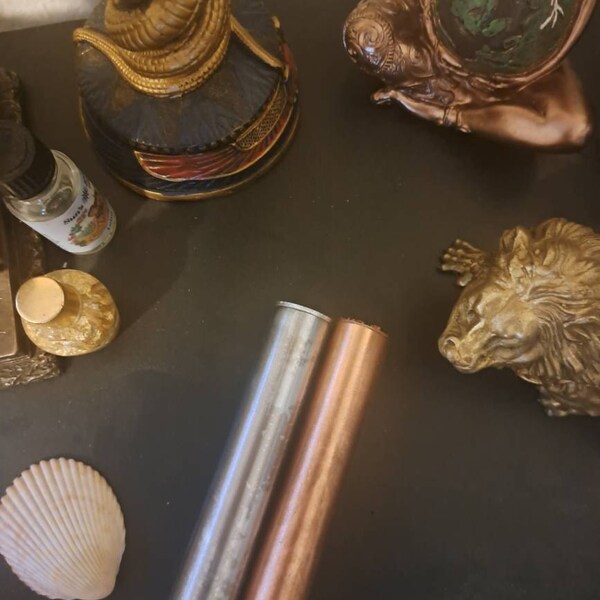 Egyptian Tuning Calibration Healing Rods of Maat - Copper & Zinc - Netu ...