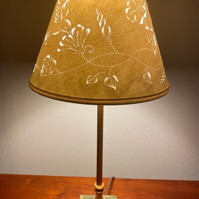 Cut and Pierced Hummingbird Paper Lampshade-hummingbird-bird Lampshade ...