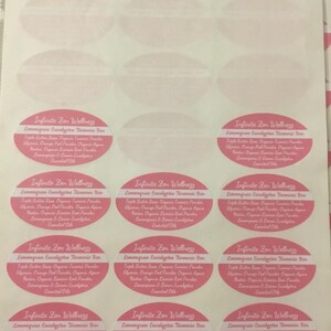 Flavor Labels Shop Labels Baking Supplies Candle Supplies Food Stickers ...