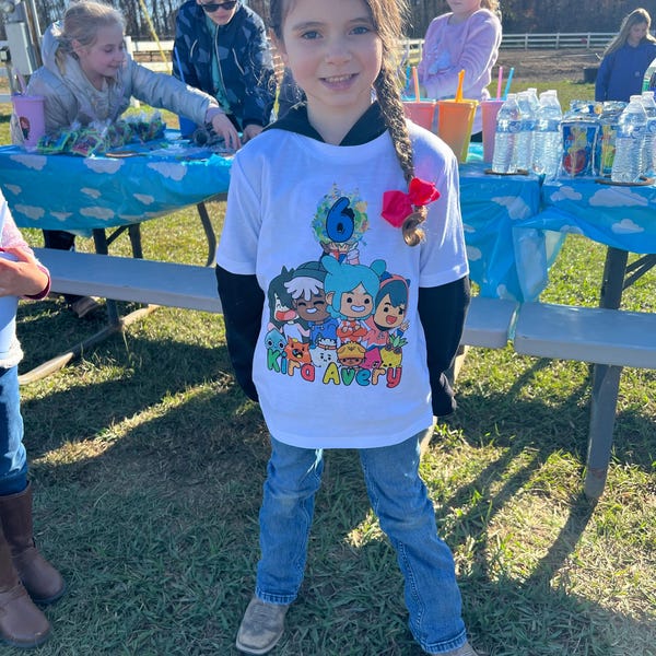 Splatoon Inkling Birthday Shirt Personalized Name and Age Customized ...