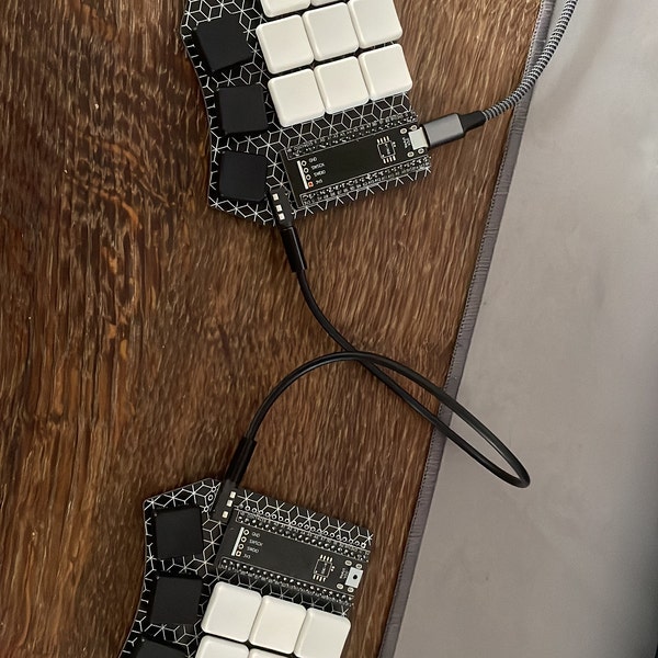 Fully Built Aurora Sofle V2 Low Profile Split Mechanical Keyboard With ...