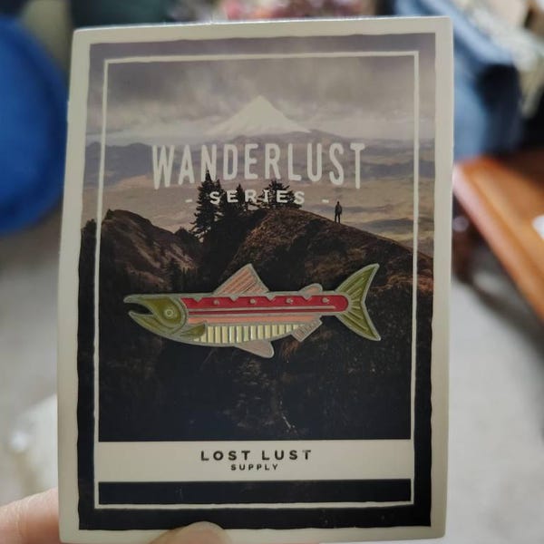 Bird of Paradise Enamel Lapel Pin Badge / Synthesis X Lost Lost Supply ...