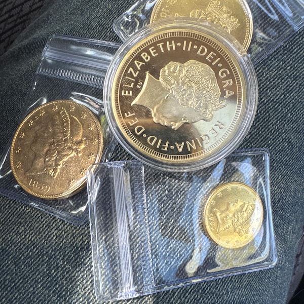 Morgan Dollar *1878* One Dollar - Gold Plated / United States of ...