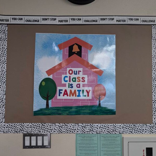 Digital/printable Class Family Poster, 25x25 (once Assembled) - Etsy