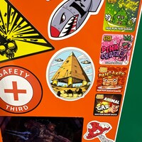 Pegatina de colibrí azteca, pegatina del dios azteca Huitzilopochtli ...