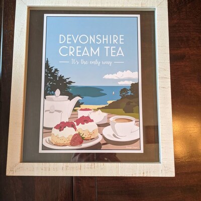 Beesands, Devon Vintage/art Deco Style Design Birthday/wedding Gift ...