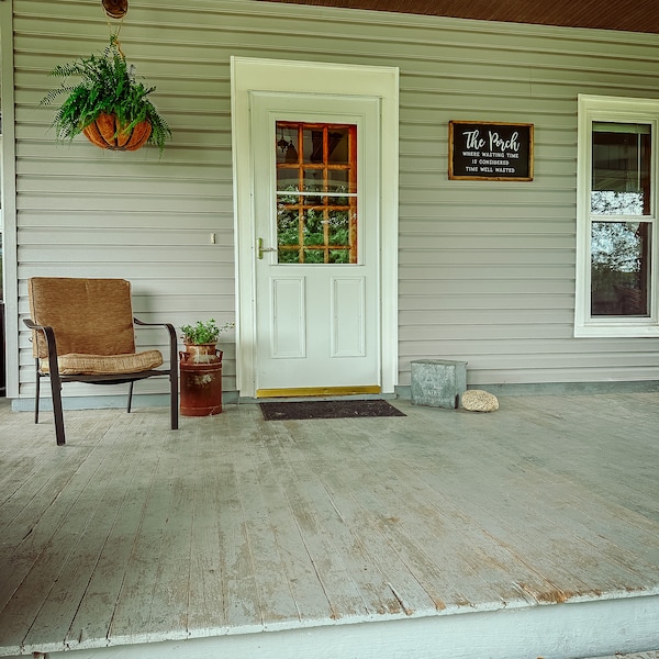 The Porch Wood Sign-porch Sign-porch Decor-welcome Sign-new Home ...
