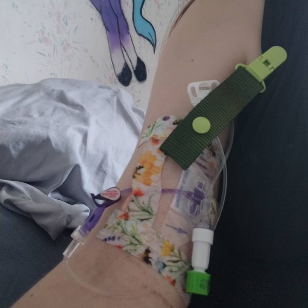 Beige Cath Clips for Securing Catheter, Feeding Tubes, Central Lines ...