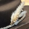 Custom Boho Hat Band Feathers. Custom Rustic Cluster for Your Hat ...