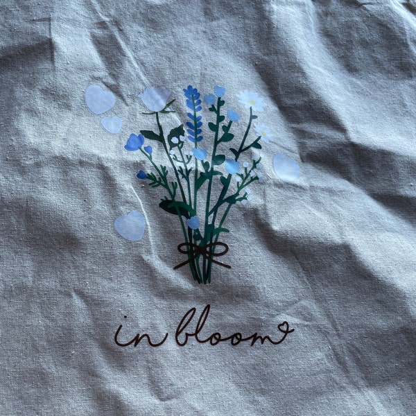 ZEROBASEONE ‘in Bloom’ Inspired Tote Bag | Cute Aesthetic Zb1 Kpop ...