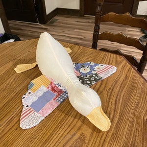 Goose soft toy sewing pattern PDF instant download step by - Etsy Schweiz