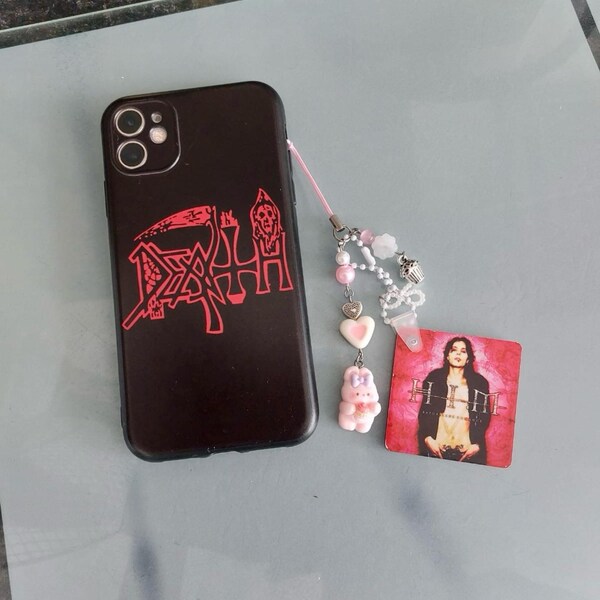 Mystical Ocean Jellyfish Beaded Charm Keychain Crab Fish Purple Pink ...