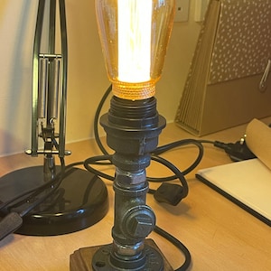 Steam Punk Decor Lamp Steampunk Lighting Desk Light With - Etsy