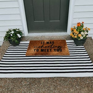 Hi Door Mat - Etsy
