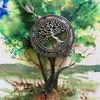 Tree of Life With Abalone 6 Times Magnifier Magnifying Glass Top ...