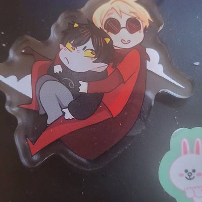 Homestuck Candy Shaker Keychain Charm Trickster Mode Roxy Lalonde ...