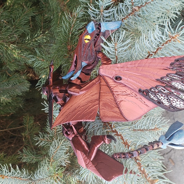 3D Printed Avatar Dragon/articulated Banshee Dragon/flexi Desk Toys ...