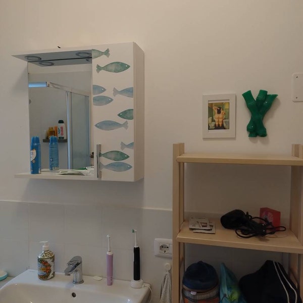 Fish Wall Decals, Blue Underwater Kids Room Stickers, Nautical Nursery ...