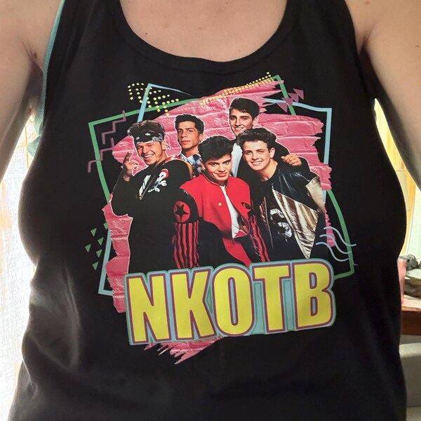 NKOTB Vintage Shirt, New Kids on the Block T-shirt, Classic Rock ...