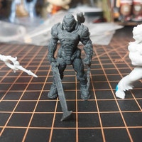 Helga Valkyrie 32mm or 28mm Fantasy Miniature Dnd Miniature Tabletop ...