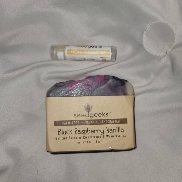 Black Raspberry Vanilla Soap - Vegan Soap, Homemade Soap, Handmade Soap ...