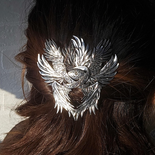 Biblically Accurate Angel, French Barrette, Angel Barette, Witch Gift ...