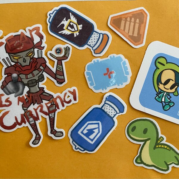 Splatoon Popsicle Stickers - Etsy