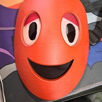 3D Printed Expression Masks (smile, Frown, Emotionless, Mouthless, Grin ...