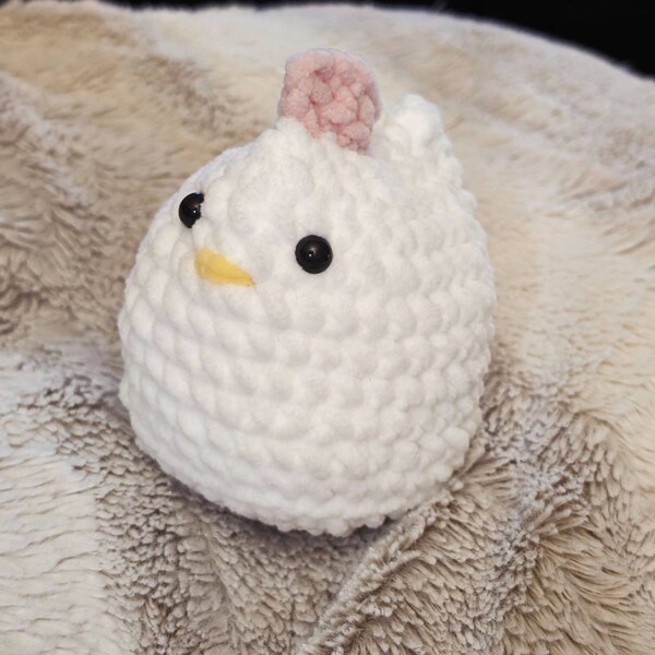 CROCHET PATTERN "cute Chicken". Сhicken Crochet Pattern. Amigurumi ...