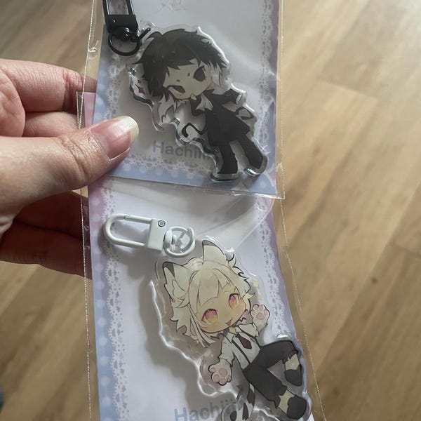 Bungou Stray Dogs 3” Acrylic Charms Double Sided - Etsy