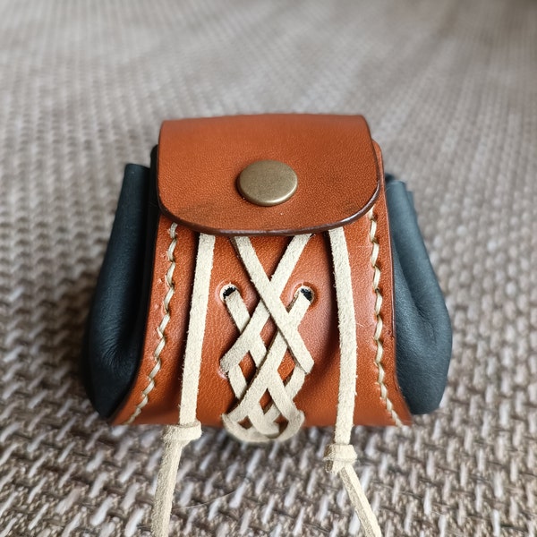 PDF Pattern. Leather Drawstring Coin Pouch - Etsy