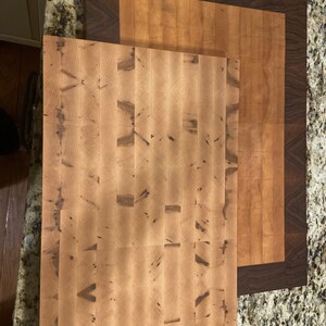 Large Walnut End Grain Cutting Board Butcher Block Manly | Etsy
