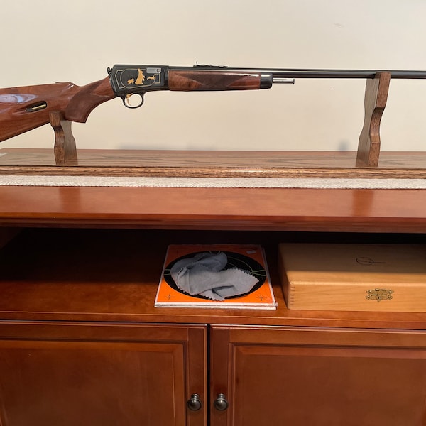 Mantle Style Gun Display Rack for 30-30 or Rifle - Etsy