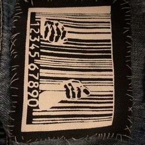 Barcode Patch - Etsy