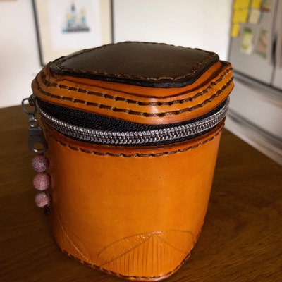 Leather Box Pattern Toiletry Bag Pattern Leather DIY Pdf Download ...