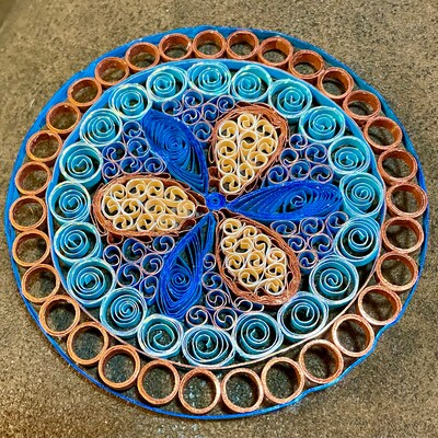 Slotted Tool Quilling Forms Rings Sets of Jumbo 15 Border Buddies Paper ...