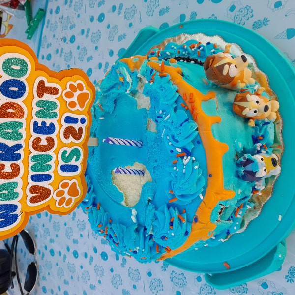 Wackadoo Cake Topper - Etsy