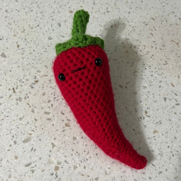 Chili Pepper Crochet Pattern! PATTERN ONLY! PDF Download Amigurumi ...
