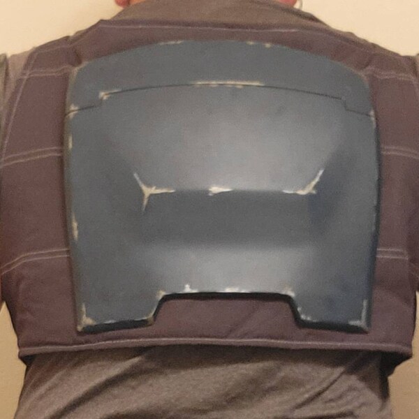 Mandalorian Back Armor, Can Be Custom Sized, Manufactured & Shipped ...