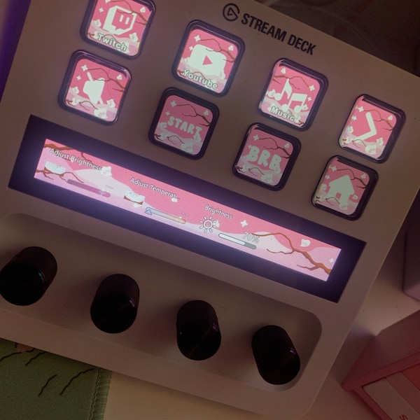 STREAM DECK ICONS Sakura Pink Dreamy Streamer Cherry Flower Japanese ...